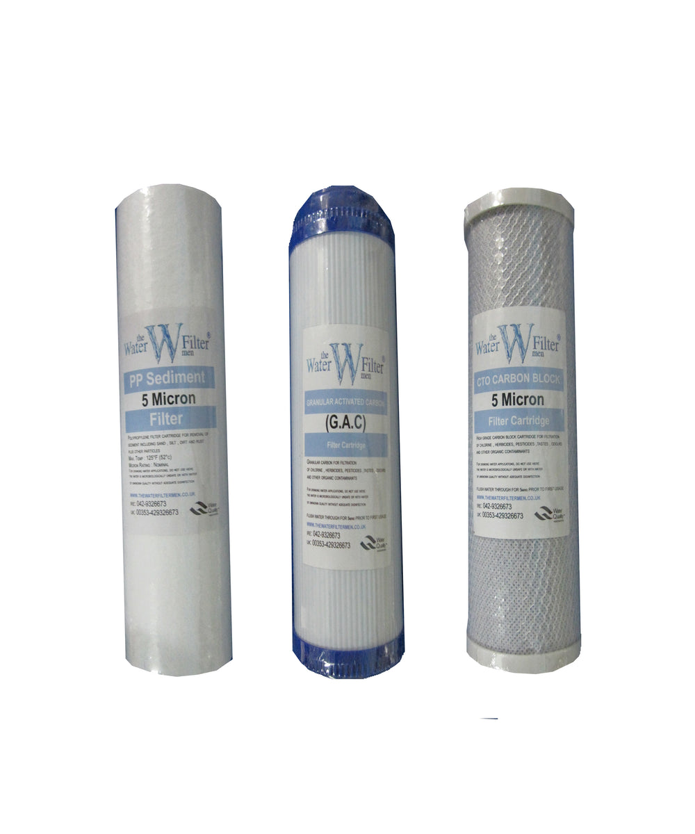 NW16 Replacement Filter Set – Water Filter Men